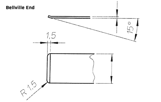 Springs made from steel for the glass industry - RUREX Stahl