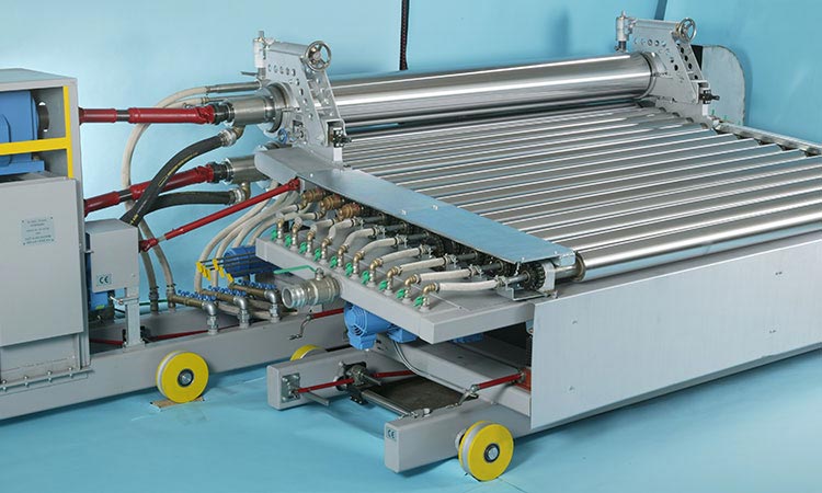 Solar glass-, figured glass-, wired glass-, patterned glass machines ...