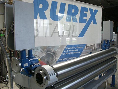 Solar glass-, figured glass-, wired glass-, patterned glass machines ...