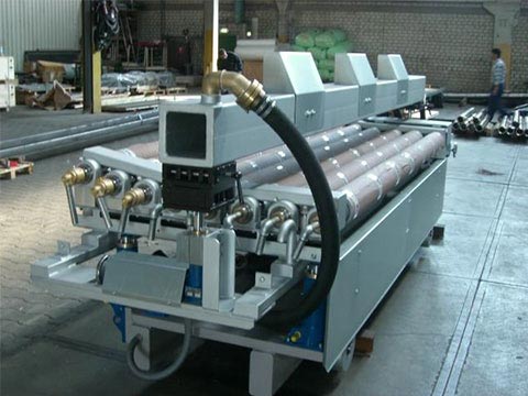 Solar glass-, figured glass-, wired glass-, patterned glass machines ...