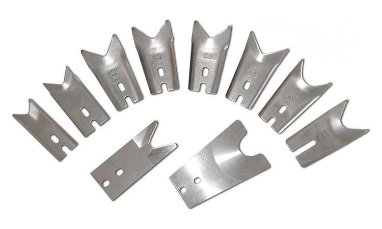 Shear blades for the container glass industry - RUREX Stahl